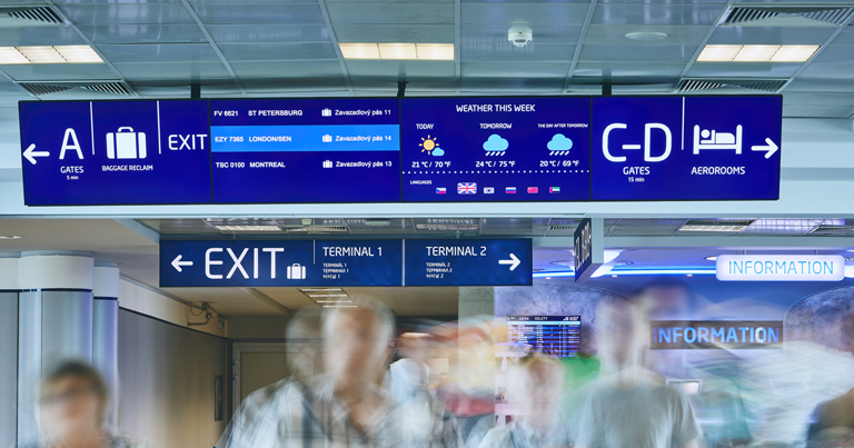 Airport Signs Heathrow Airport Celebrates Travel Experiences With New